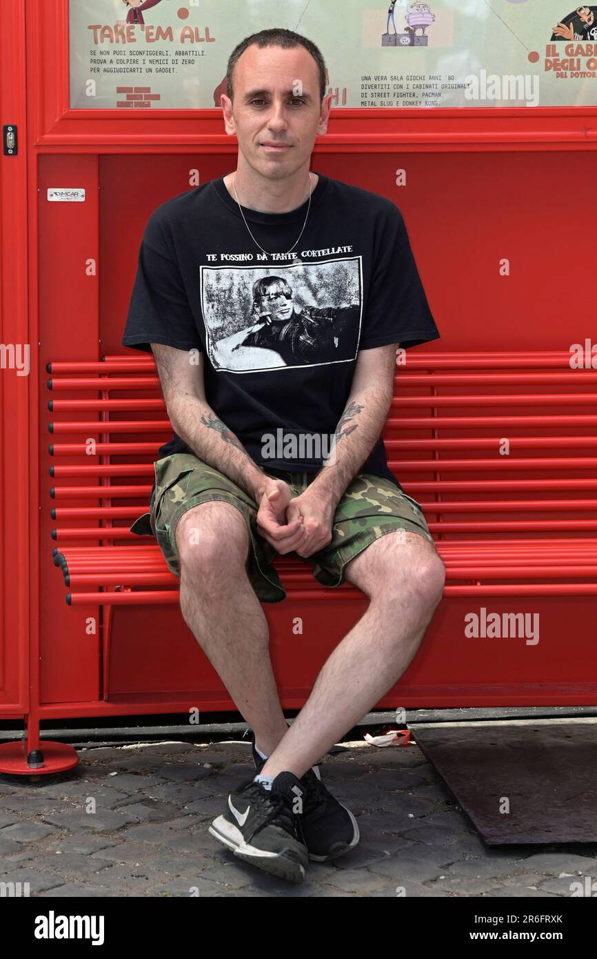 Zerocalcare / Michele Rech beim Photocall zur NetflixAnimationsserie 'Questo mondo non mi ...