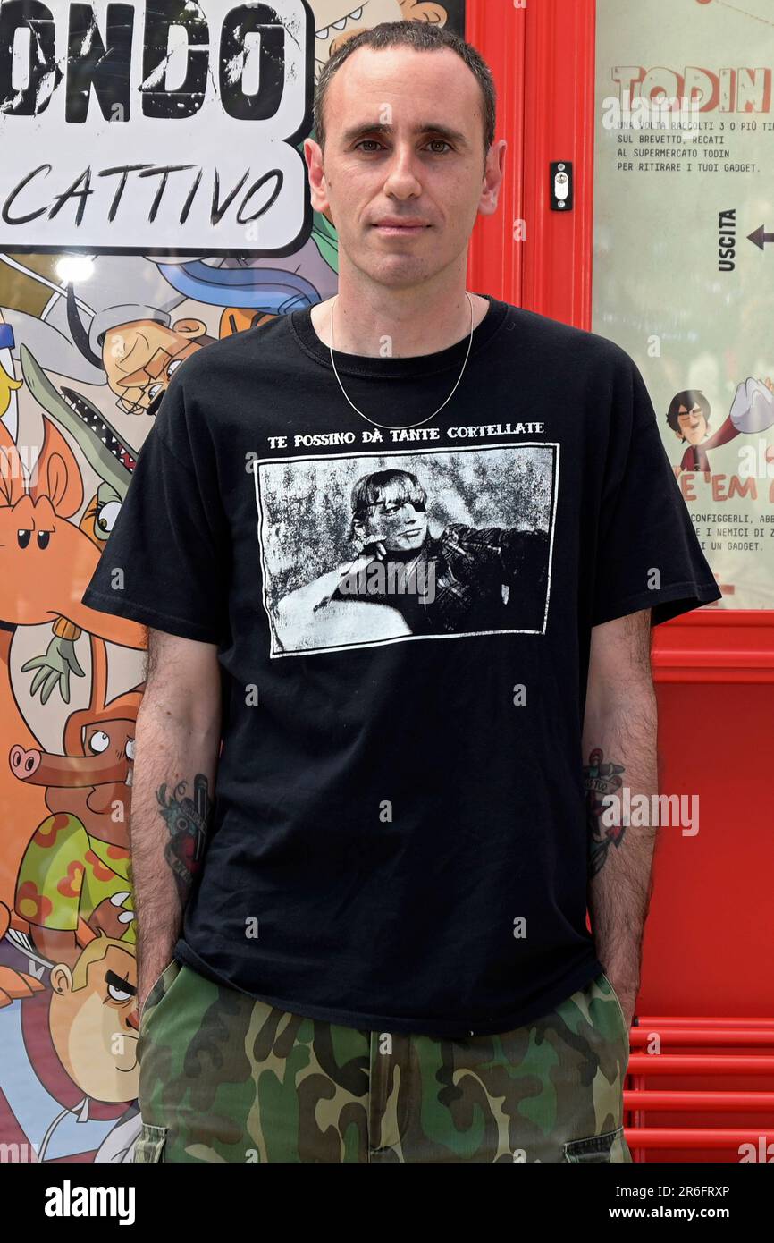 Zerocalcare / Michele Rech beim Photocall zur NetflixAnimationsserie 'Questo mondo non mi ...