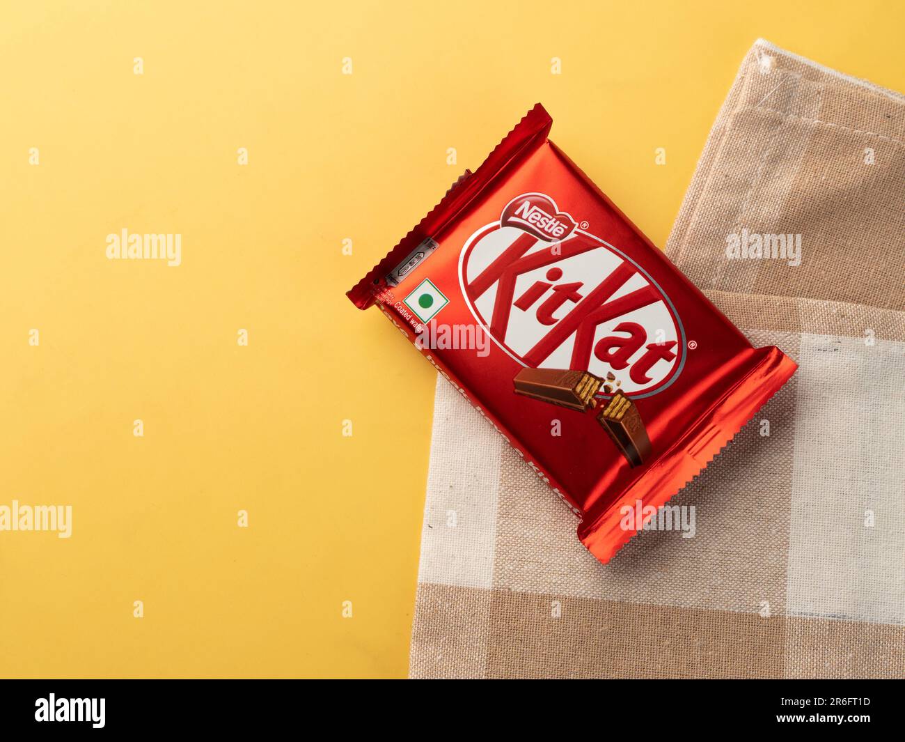 Assam, india - Augest 15, 2020 : Kitkat chocolate bar isolated stock ...