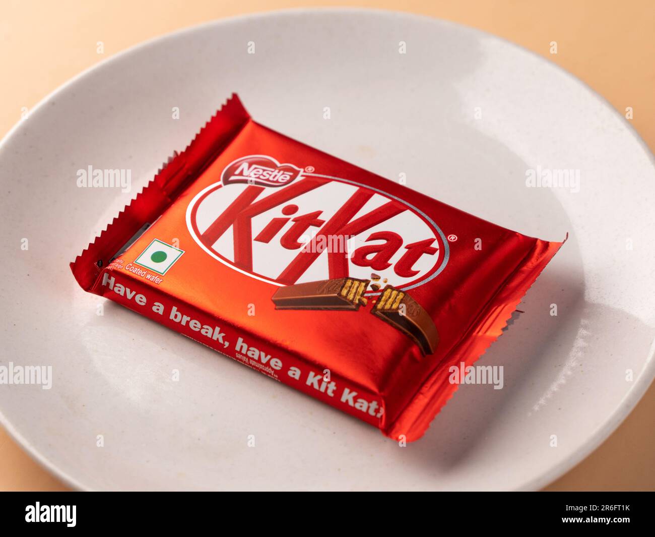 Assam, india - Augest 15, 2020 : Kitkat chocolate bar isolated stock ...