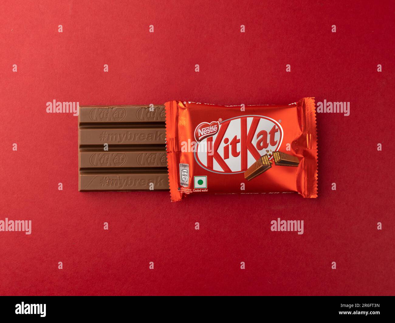 Assam, india - Augest 15, 2020 : Kitkat chocolate bar isolated stock ...