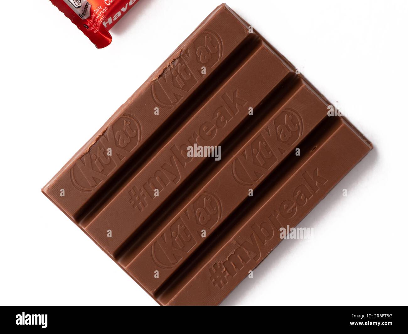 Assam, india - Augest 15, 2020 : Kitkat chocolate bar isolated stock ...