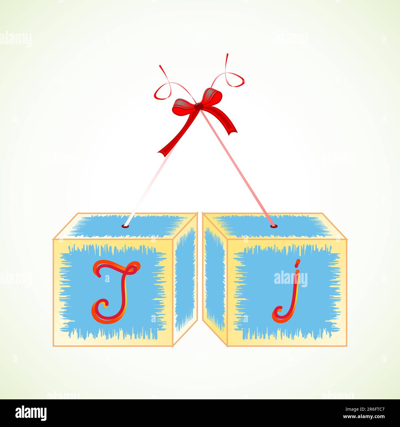 cubes alphabet J, abstract art illustration Stock Vector Image & Art ...