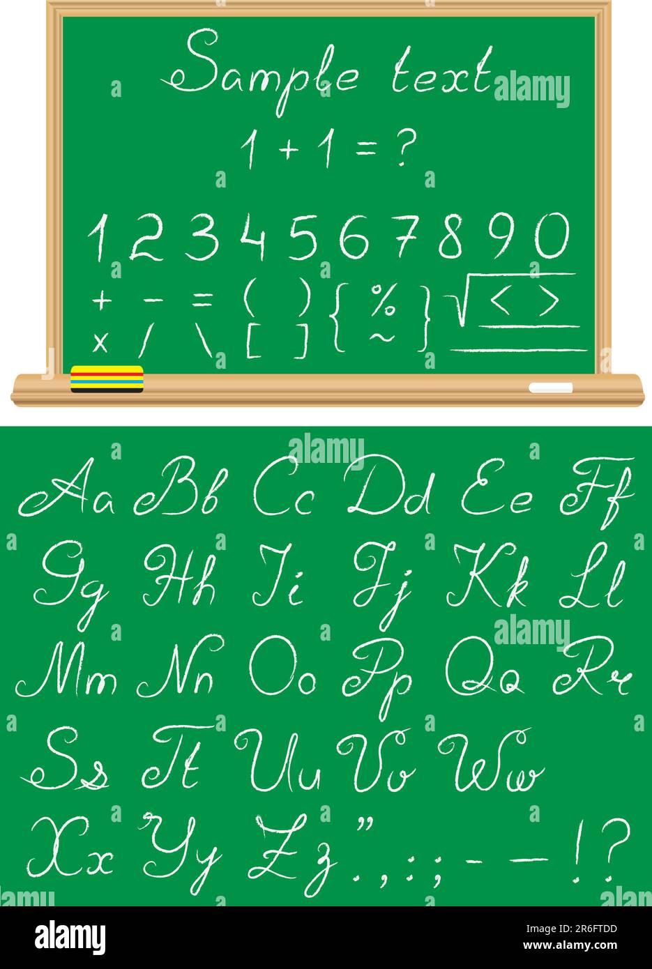 Rag font Stock Vector Images - Alamy