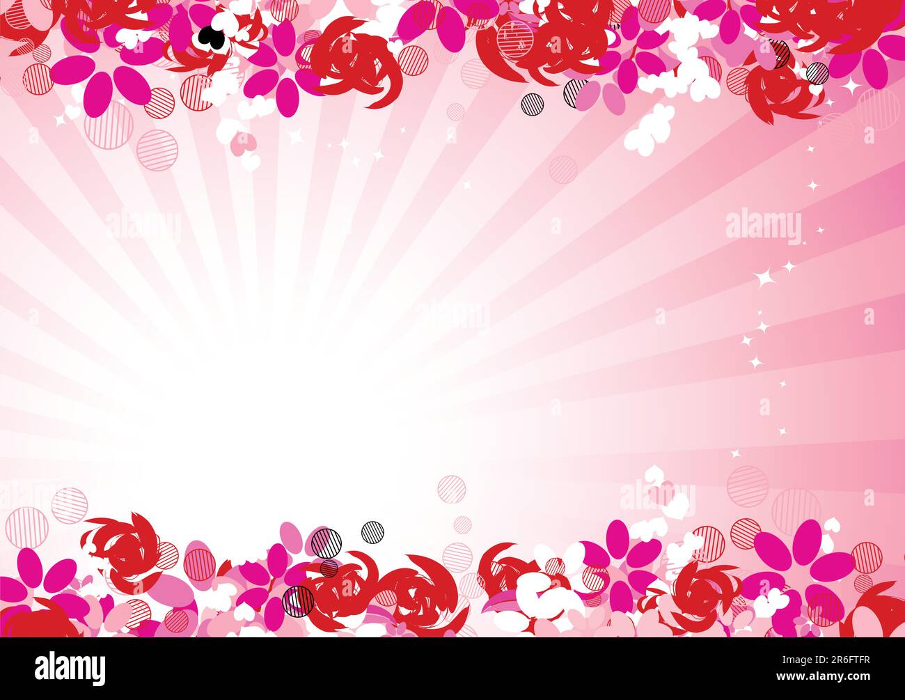 Pink floral background for your design Stock Vector Image & Art - Alamy