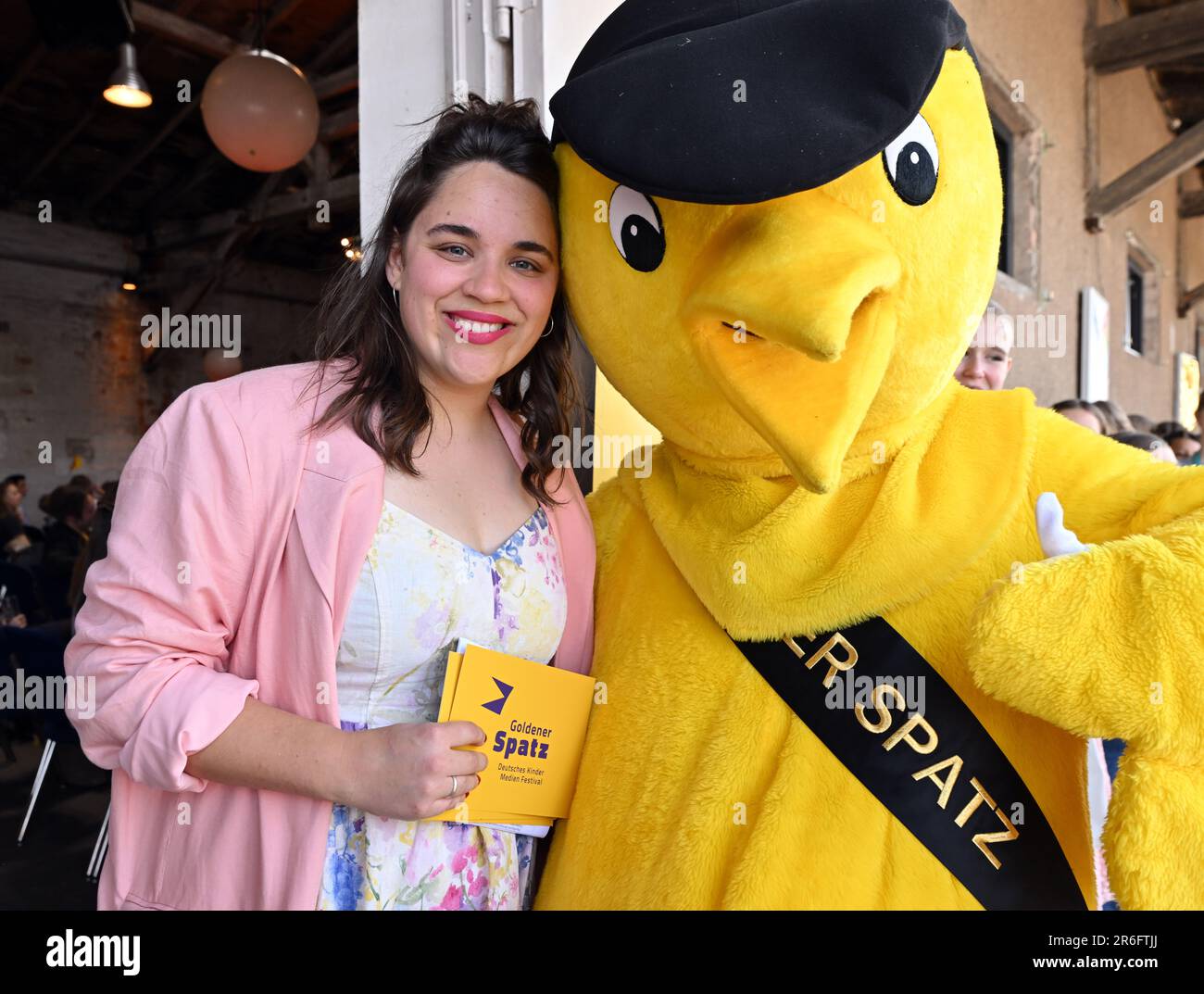 Erfurt, Germany. 09th June, 2023. Elisabeth Wenk, festival director ...