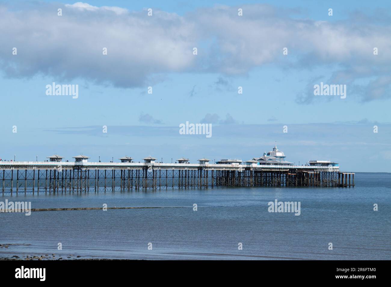 A Long Traditional Seaside Coastal Promenade Pier Stock Photo - Alamy