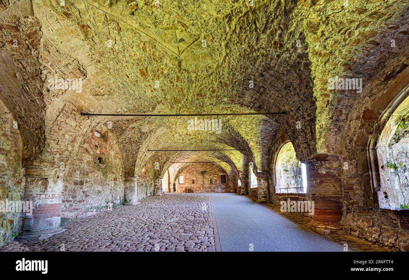 In the vaults of Heidelberg Castle. Baden Wuerttemberg, Germany, Europe ...