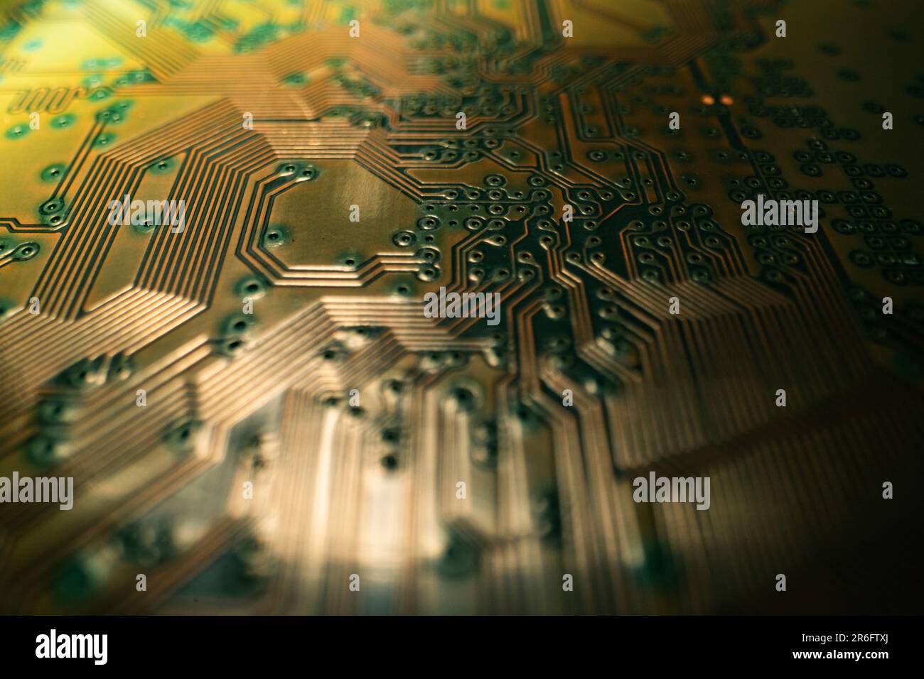 Technology background with circuit board. Electronic computer hardware ...