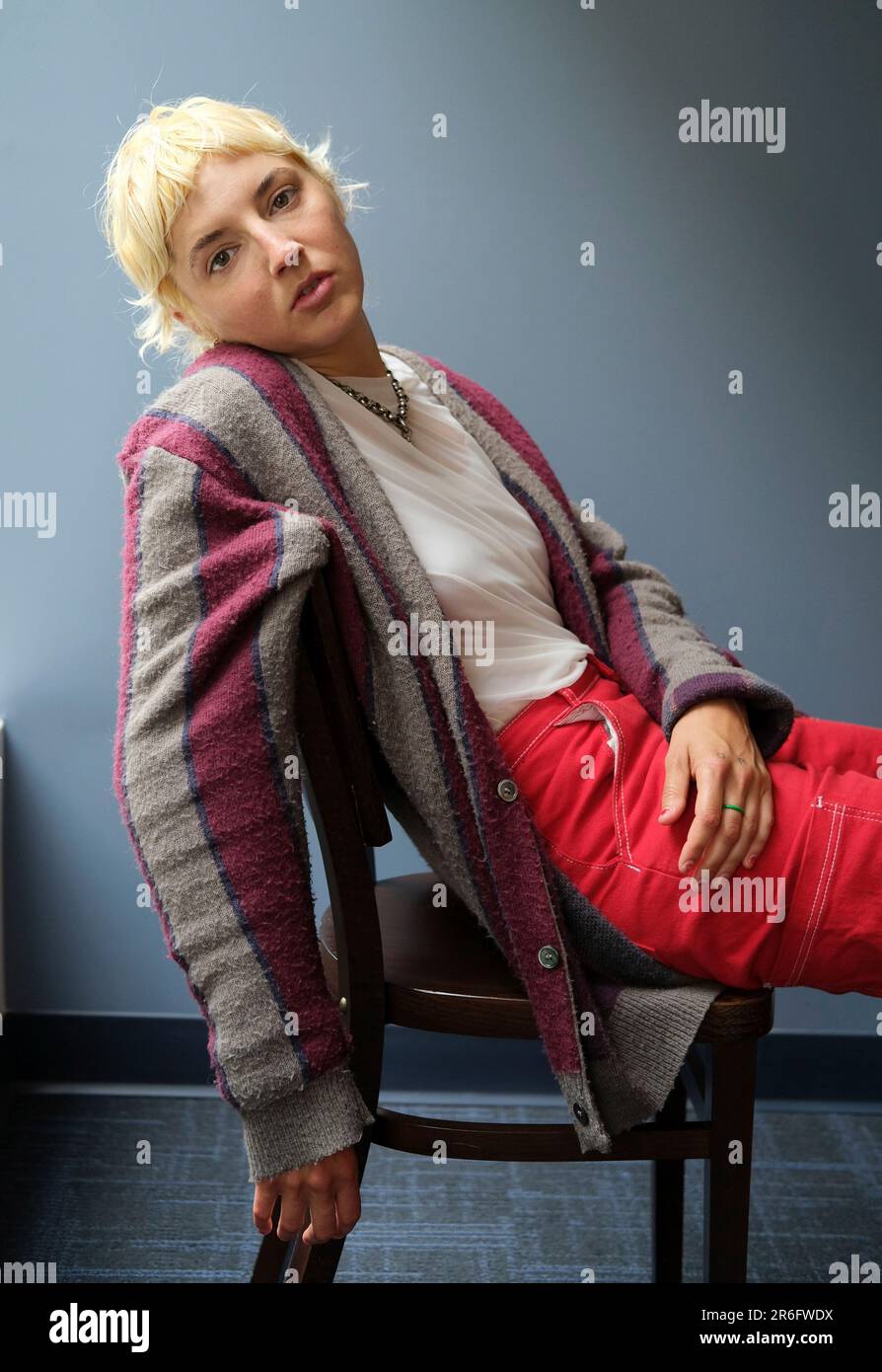 Singer/songwriter Caroline Rose poses for a portrait in Los Angeles on ...