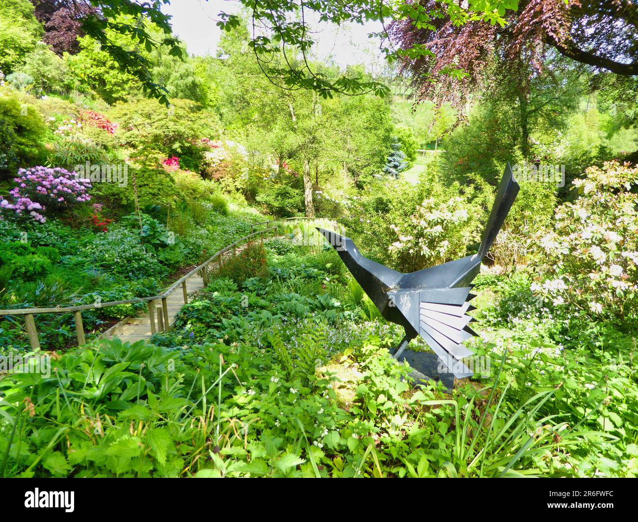 Himalayan Garden and Sculpture Park, Ripon, UK Stock Photo - Alamy