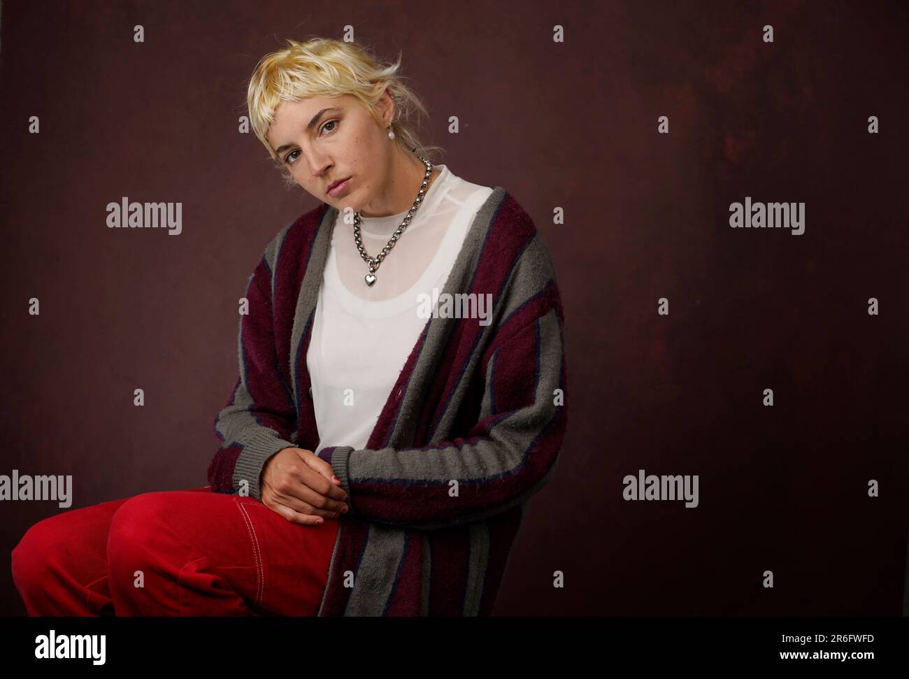 Singer/songwriter Caroline Rose poses for a portrait in Los Angeles on ...