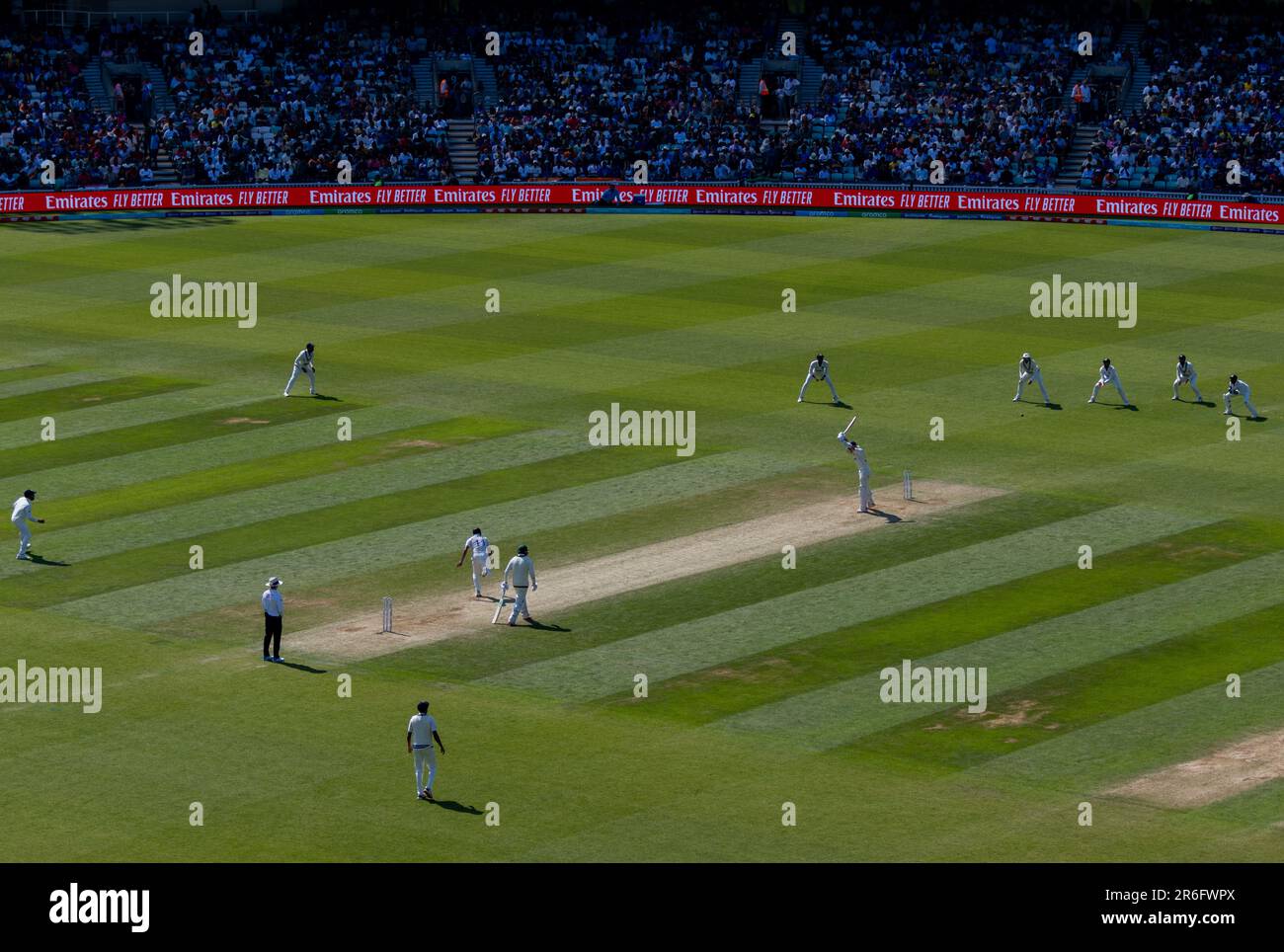 Australia’s Marnus Labuschagne (right) batting during day three of the ...