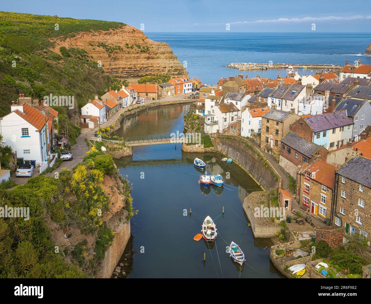 A steep walk up Cowbar Lane rewards visitors with this iconic view of ...