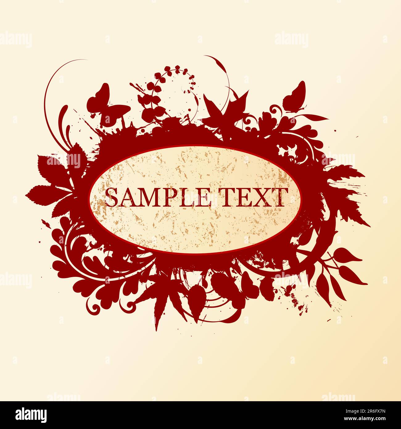 Abstract floral background, vector illustration Stock Vector Image ...