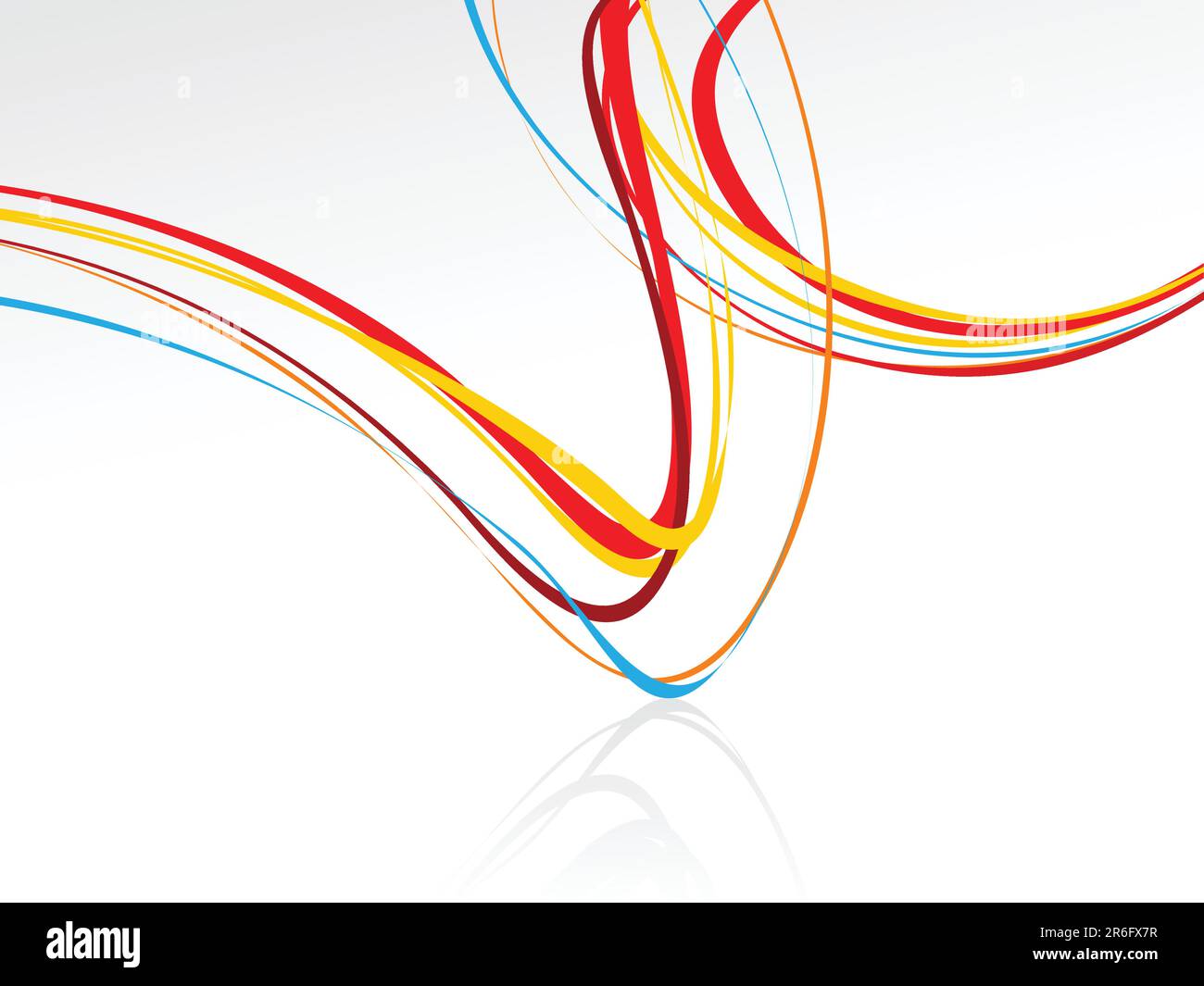 abstract curved wave rainbow lines background with the empty space for ... abstract curved wave rainbow lines background with the empty space for ...