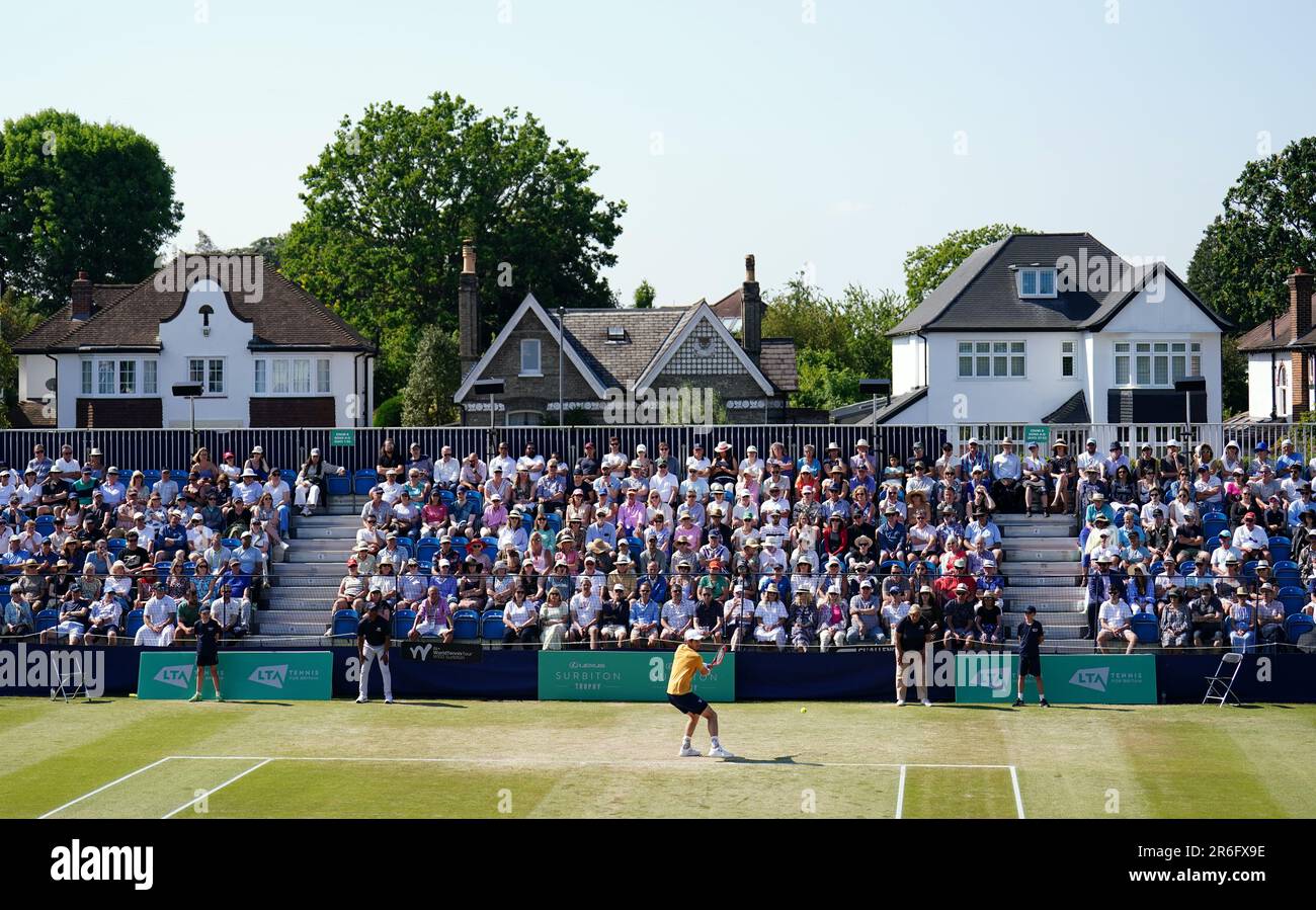 Andy Murray during his quarter final match against Jason Kubler (not ...