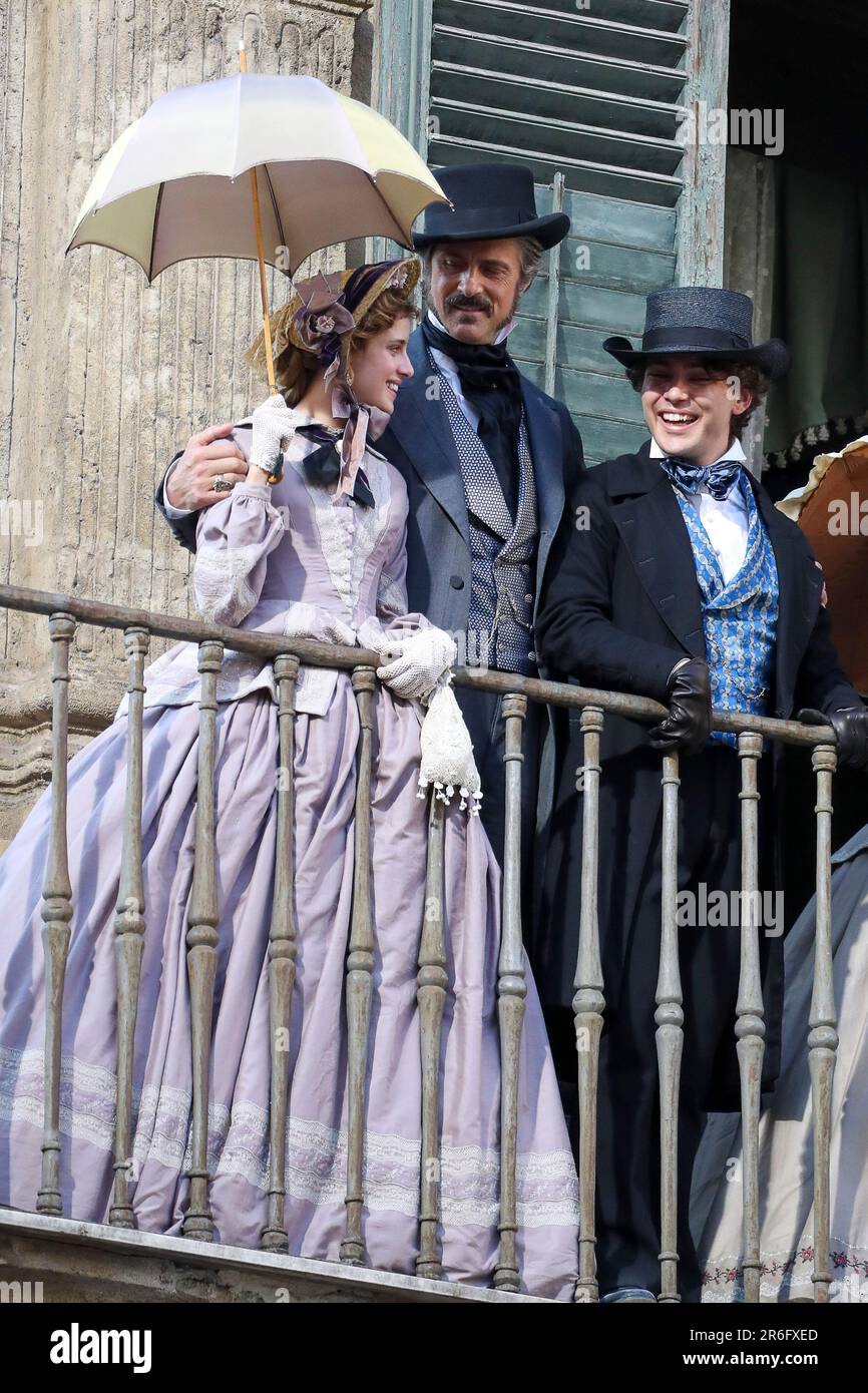 Palermo, Italy. 09th June, 2023. The Leopard Netflix series at the four ...