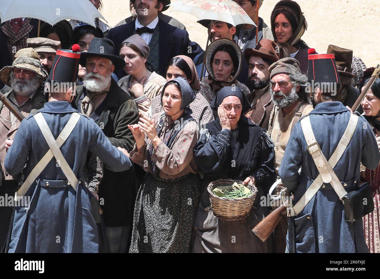 Palermo, Italy. 09th June, 2023. The Leopard Netflix series at the four ...
