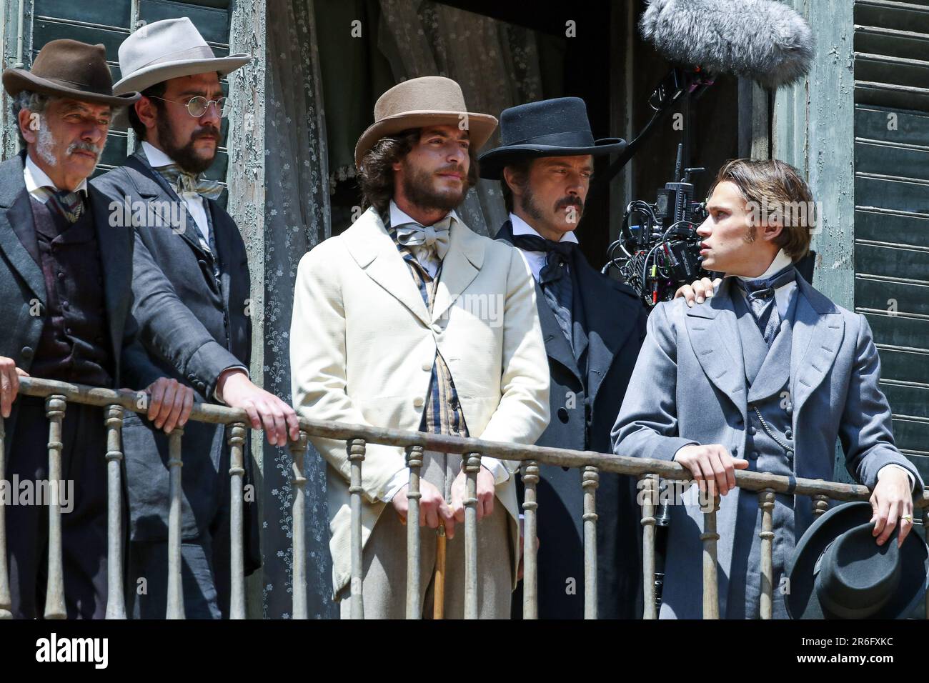 Palermo, Italy. 09th June, 2023. The Leopard Netflix series at the four ...