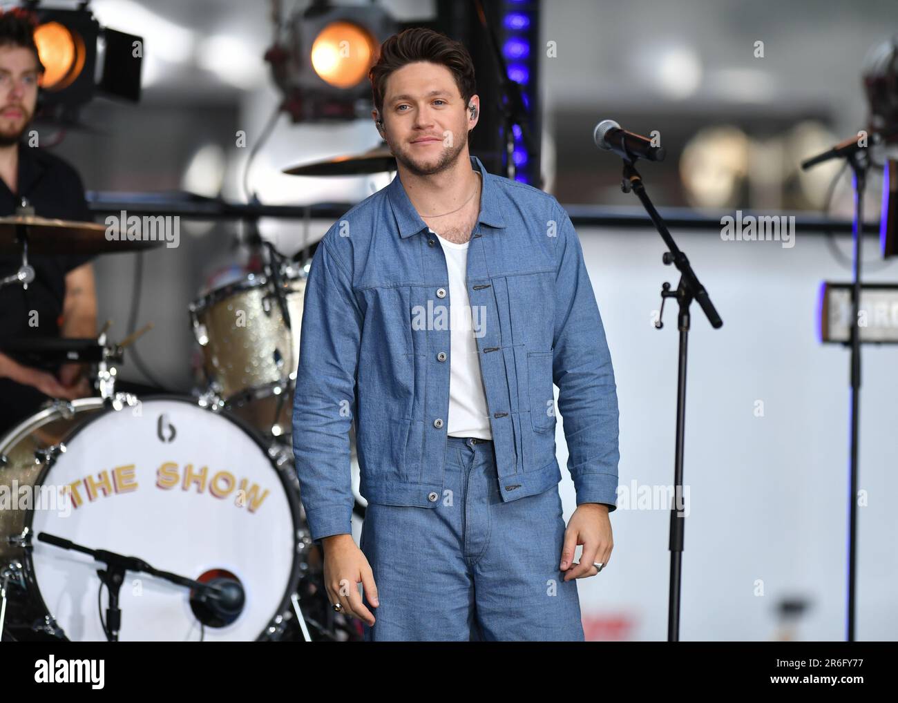 Niall Horan performs on NBC's "Today" at Rockefeller Plaza on June 09 ...