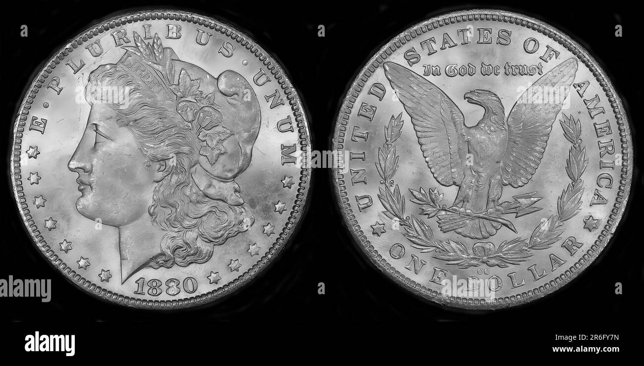 1880 coin hi-res stock photography and images - Alamy