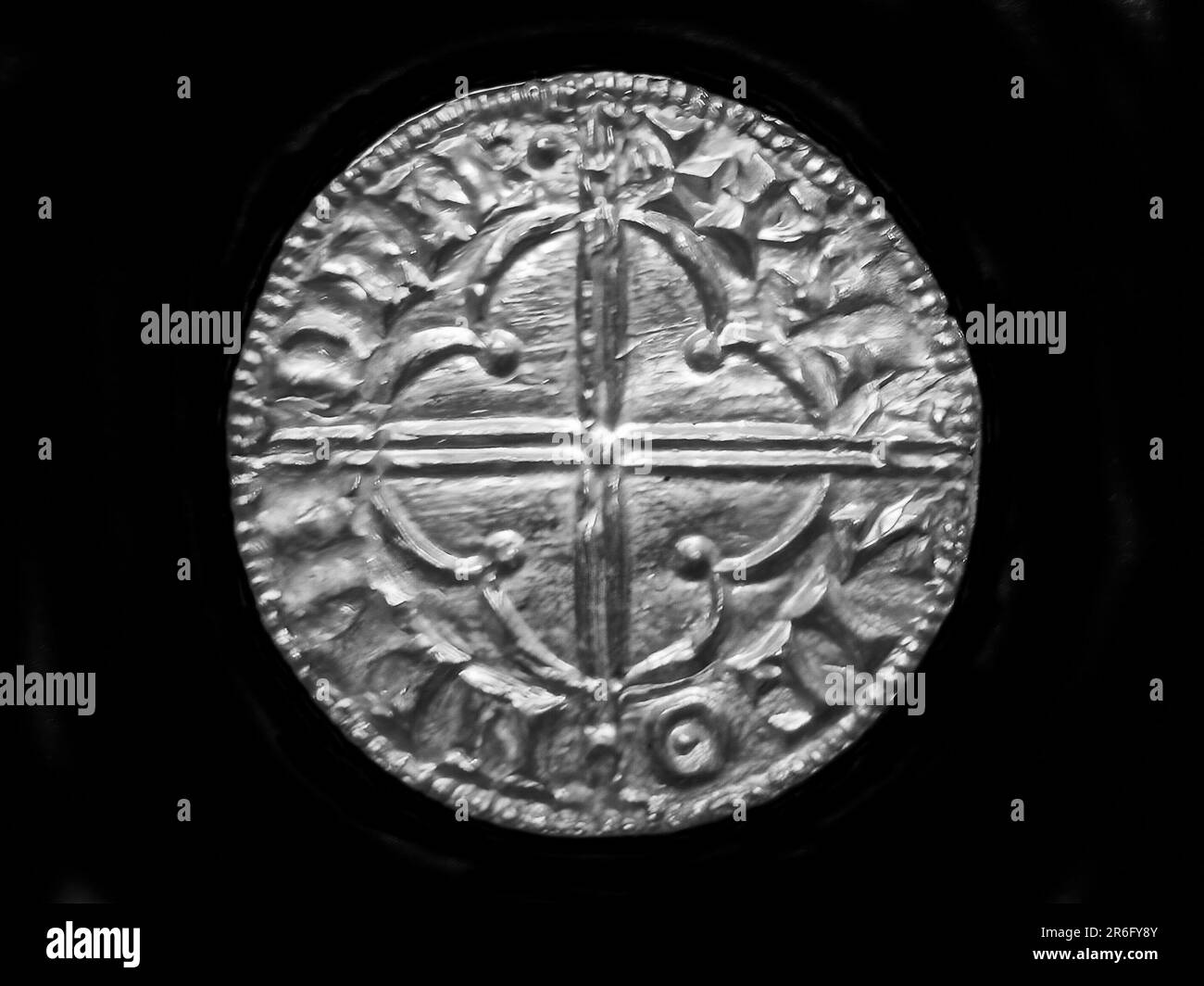 Anglo saxon coin Black and White Stock Photos & Images - Alamy