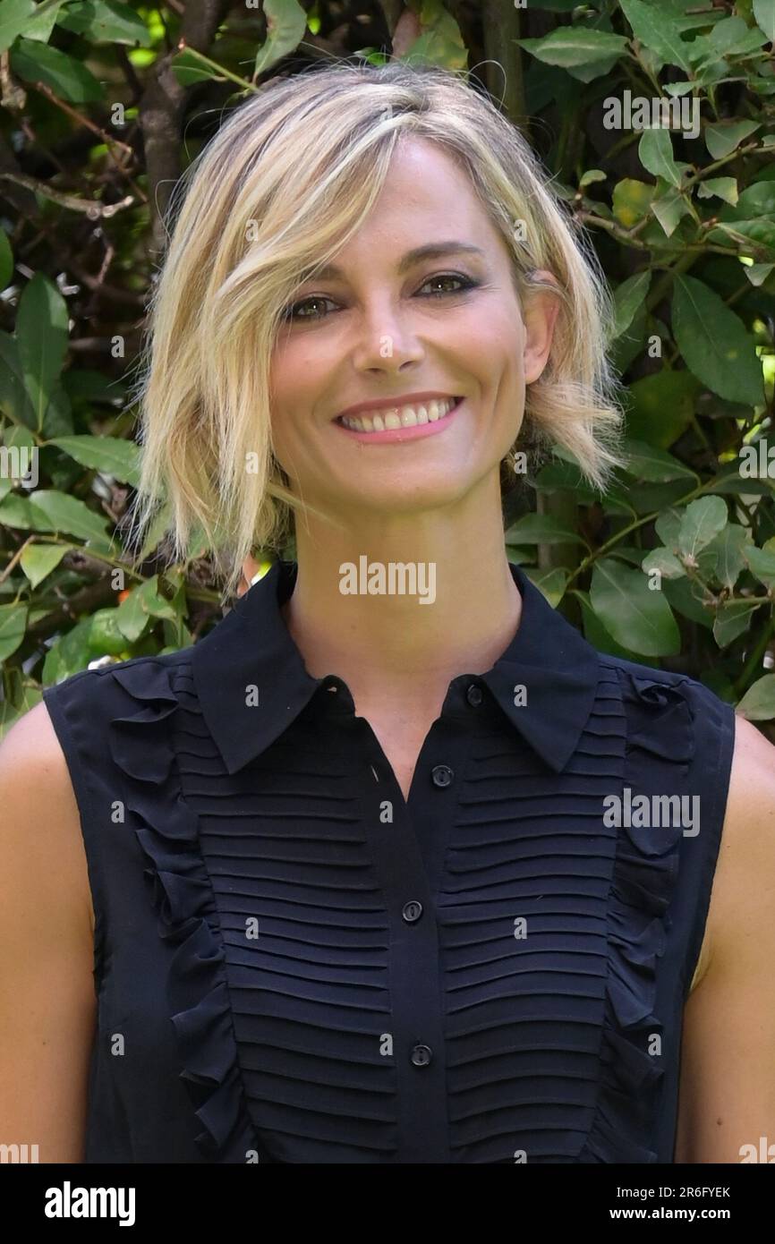 Francesca Fialdini attends the photocall of the conductors day time Rai ...