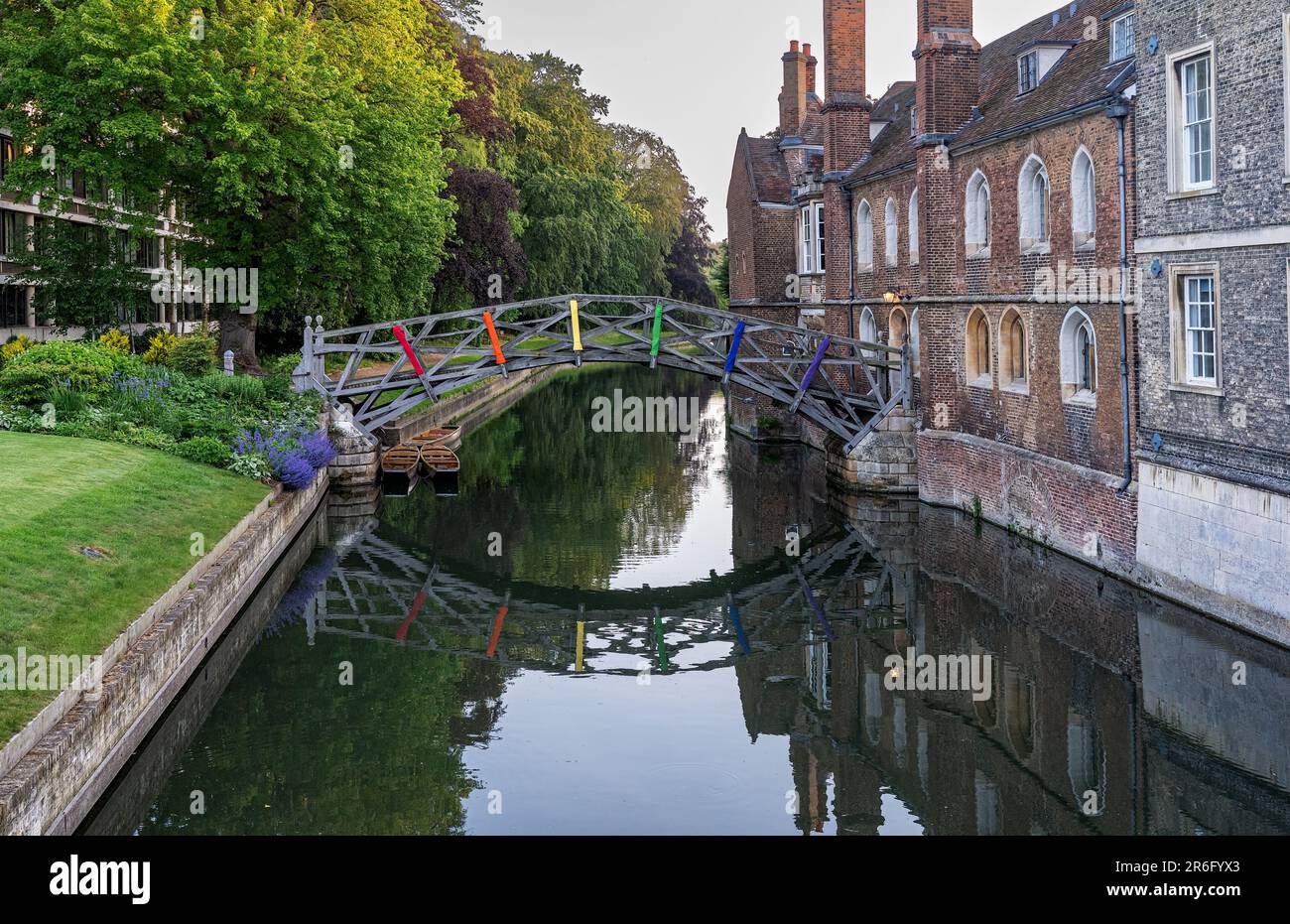Bridge over River Cam in Cambridge Stock Photo - Alamy