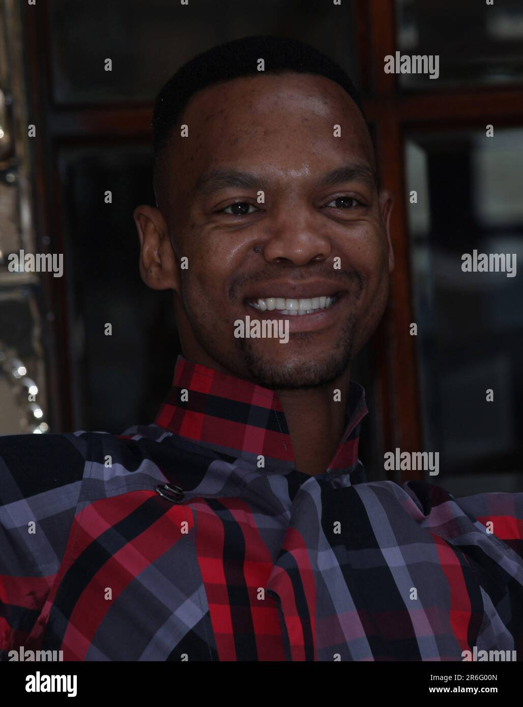 London.UK. International dancing champion Johannes Radebe at a ...