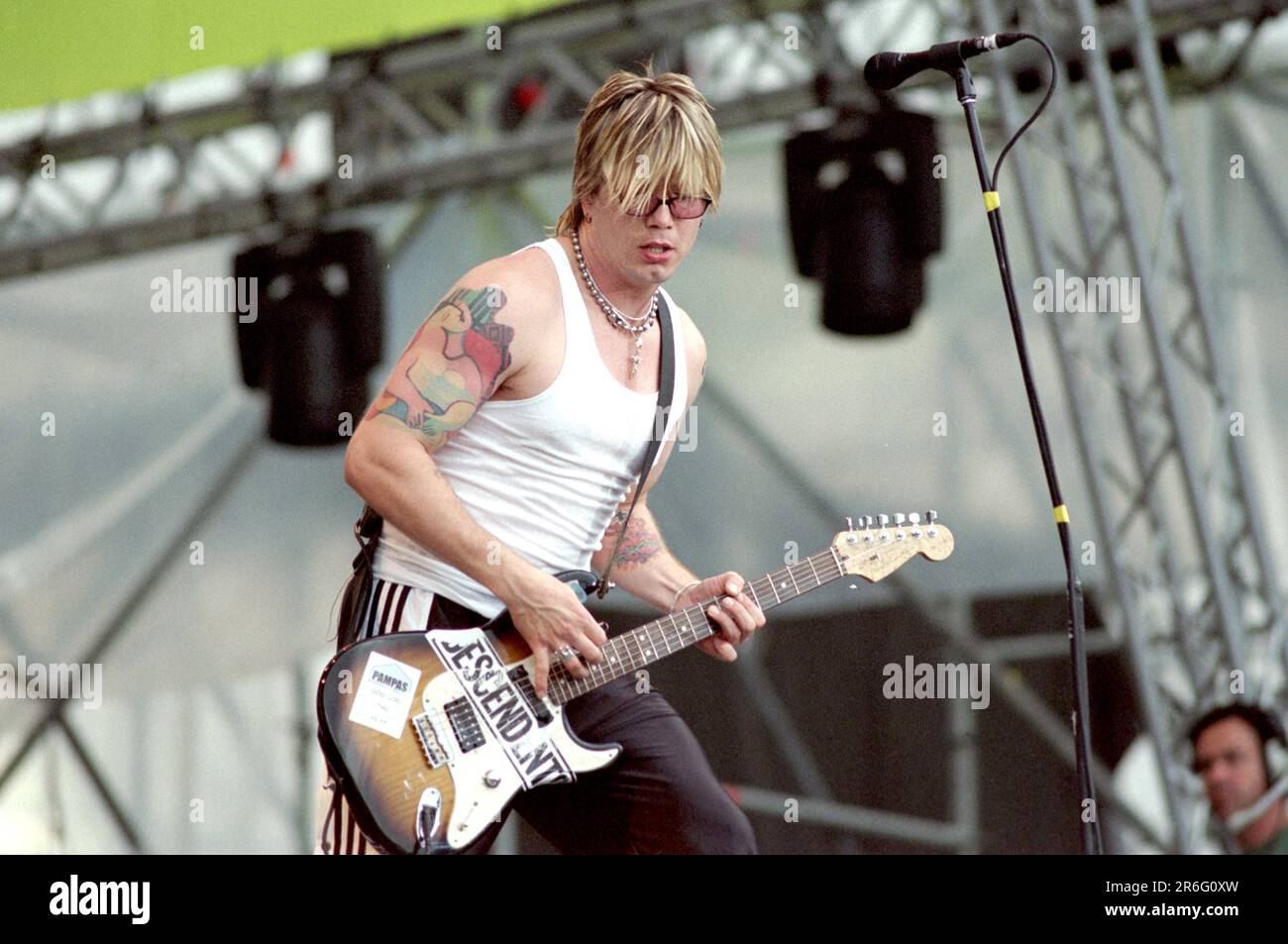 Imola Italy 1999-06-19 : John Rzeznik singer and guitarist of Goo Goo ...