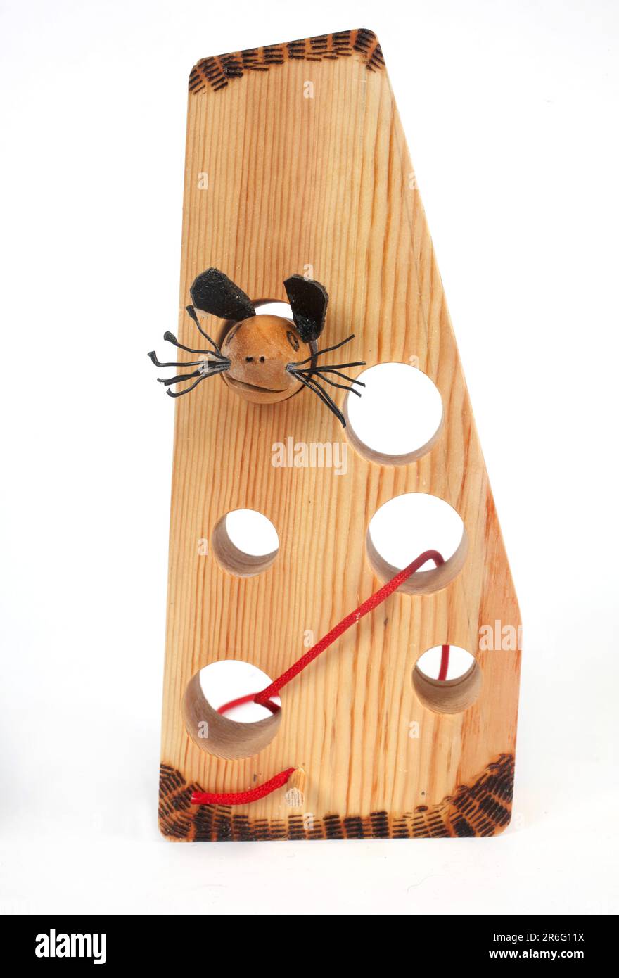 Mouse in swiss cheese cheese hi-res stock photography and images - Alamy