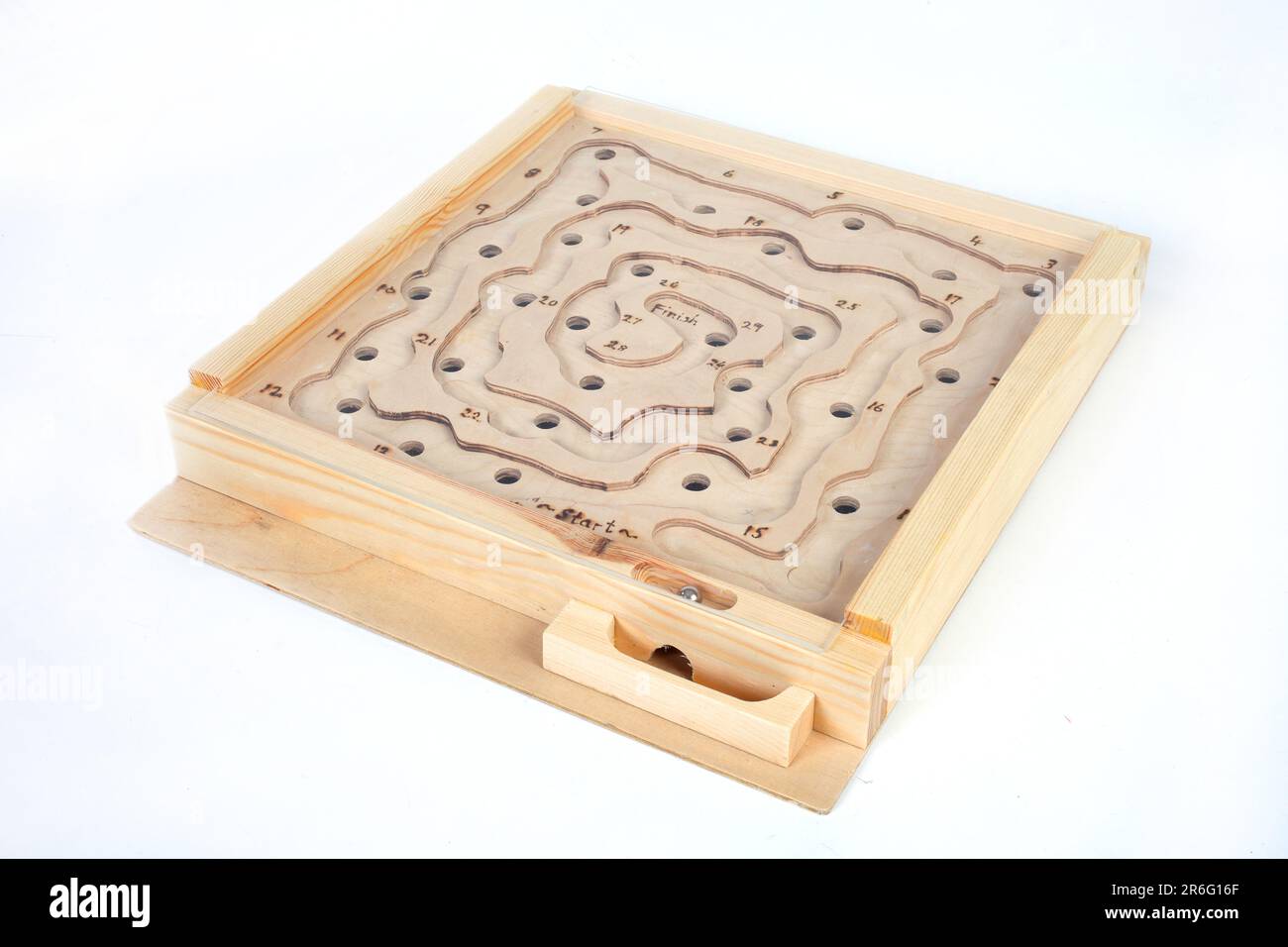 Wooden labyrinth ball hi-res stock photography and images - Alamy
