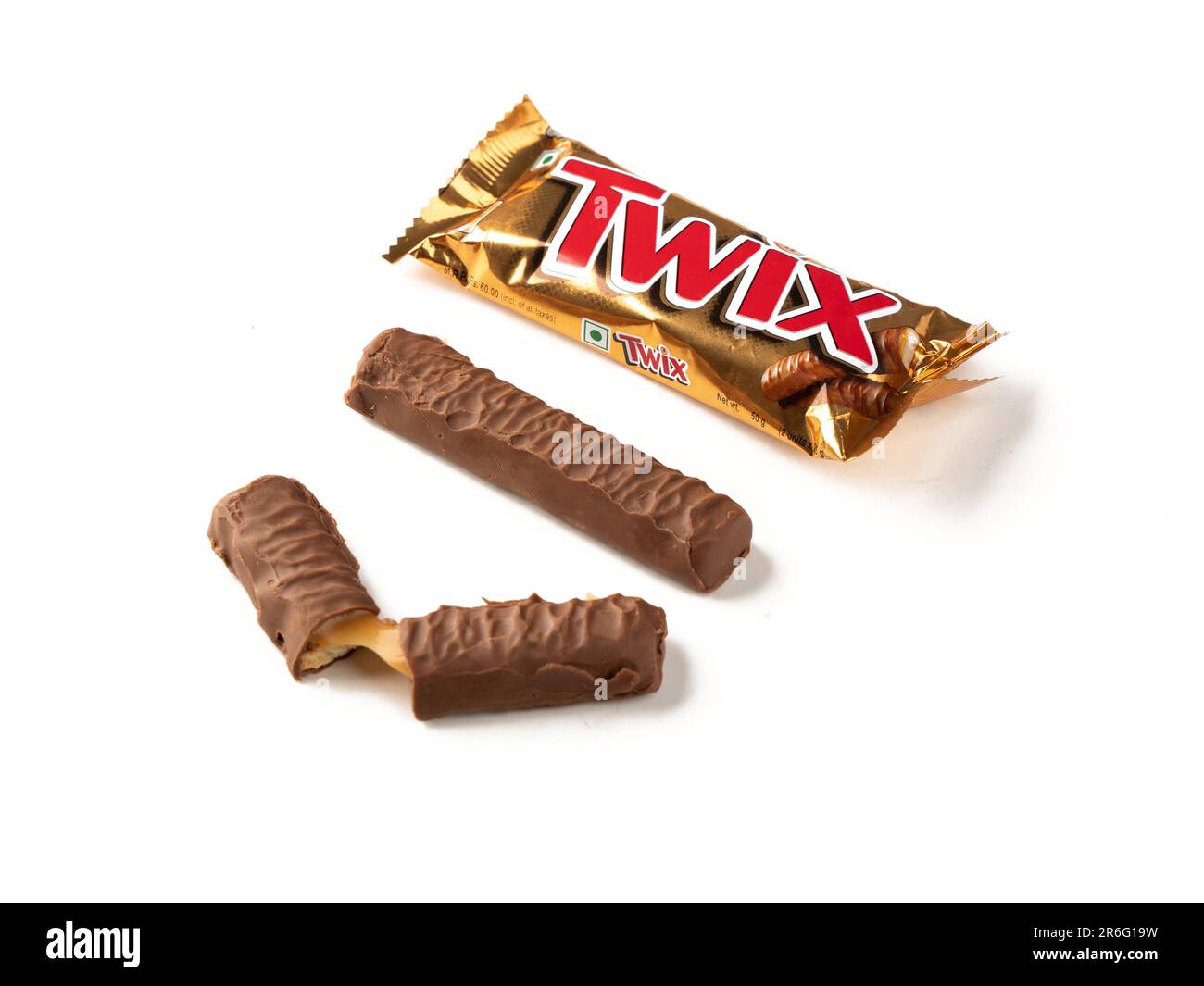 West Bangal, India - May 20, 2023 : Twix chocolate photos shot on ...