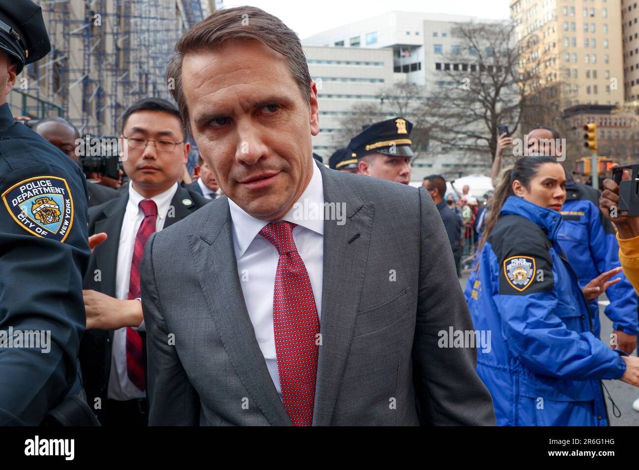 FILE - Todd Blanche, defense attorney for former President Donald Trump ...