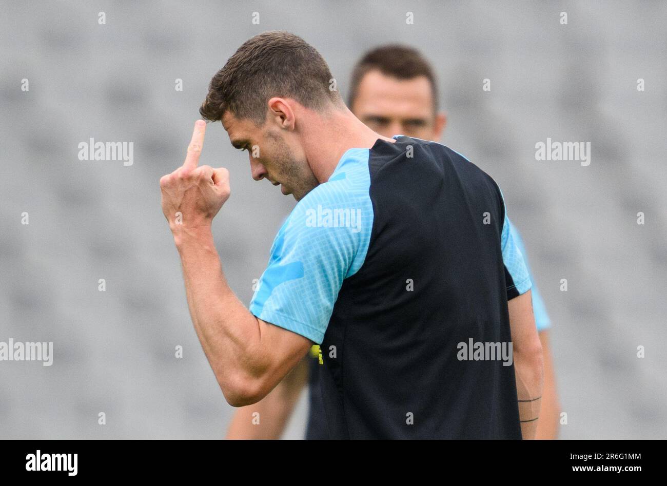 Istanbul, Turkey. 09th June, 2023. Soccer: Champions League, before the final Manchester City ...