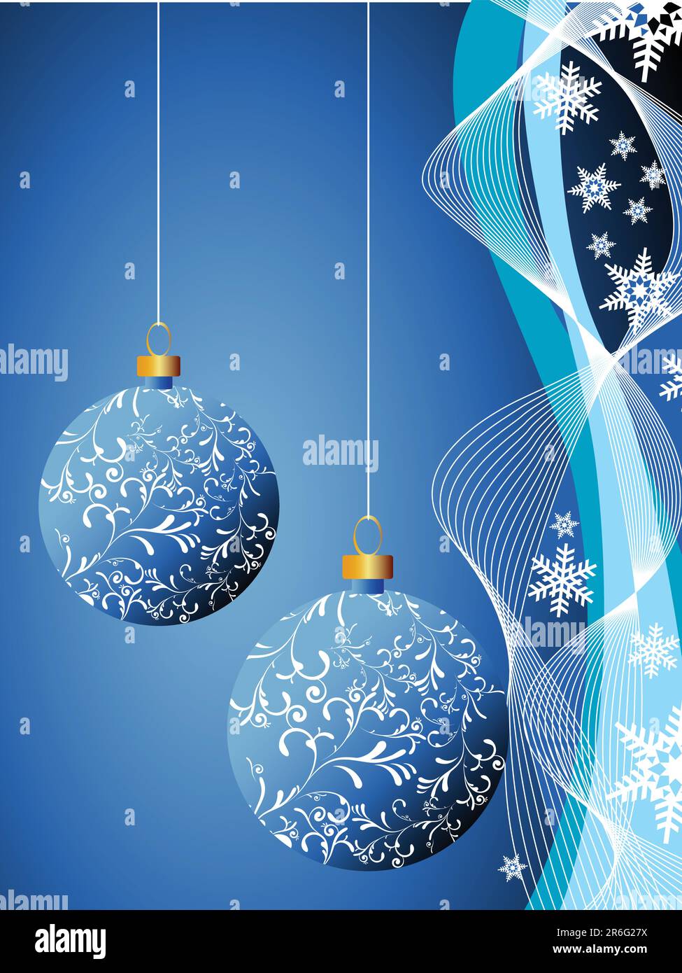 Christmas Background fully editable vector illustration Stock Vector ...