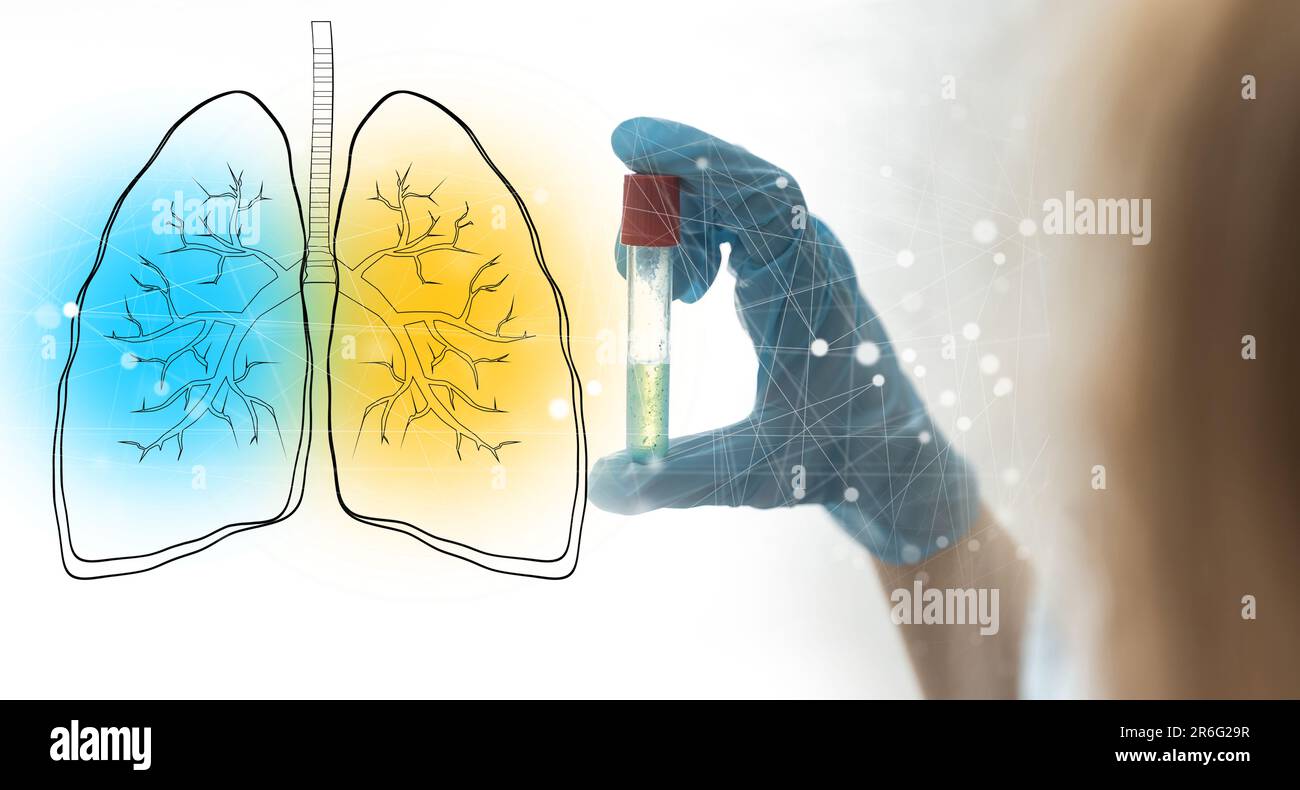 Medical doctor using advance technology big data visual display ...