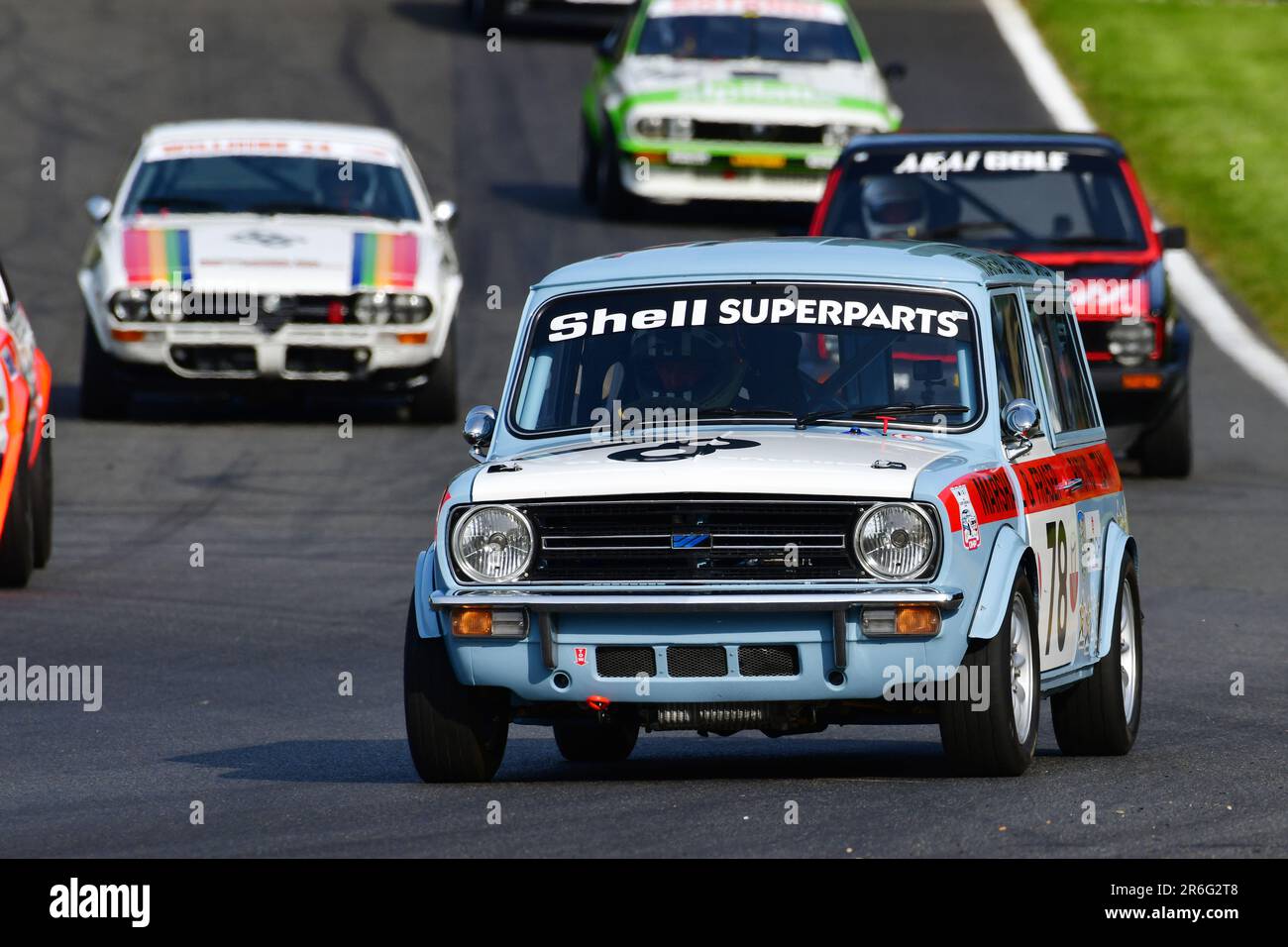 Mark Burnett, Austin Mini Clubman Estate, HRDC ‘Gerry Marshall’ Trophy ...