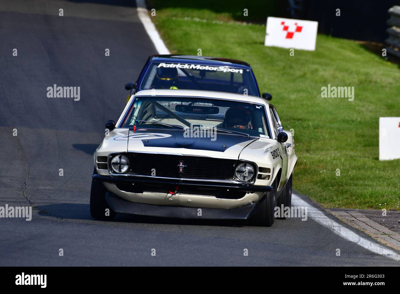 Fred Shepherd, Ford Mustang, HRDC ‘Gerry Marshall’ Trophy Series, over ...