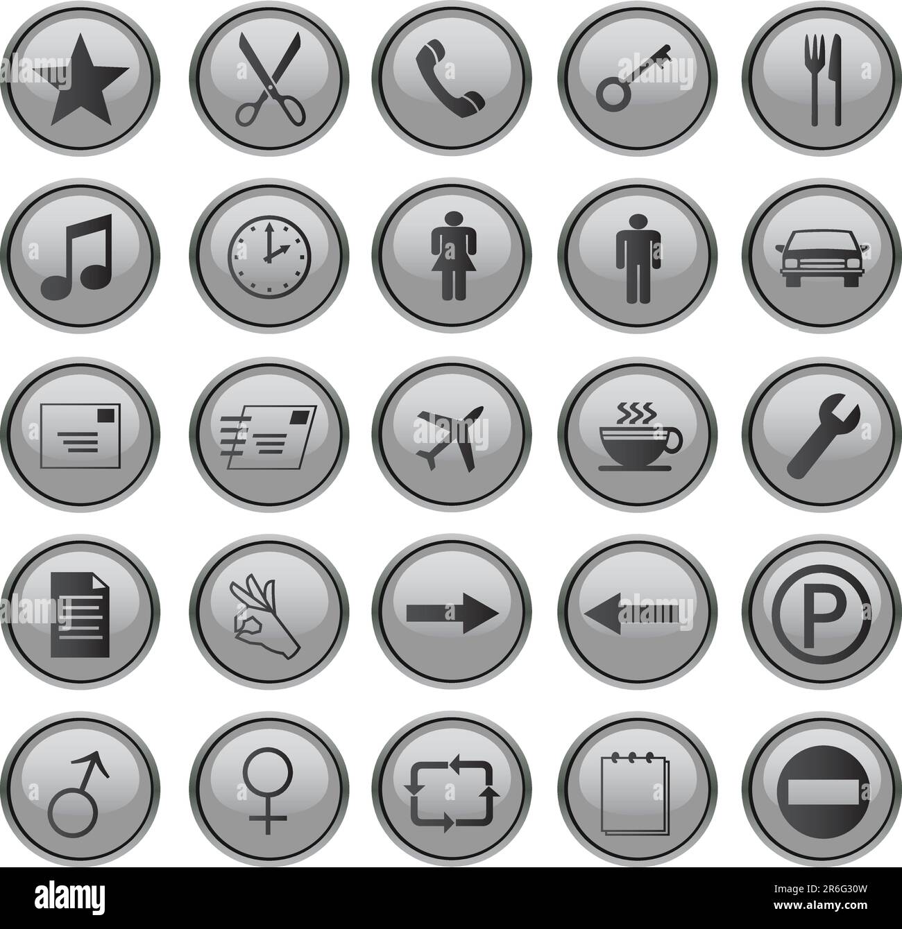 Connection grey Stock Vector Images - Alamy