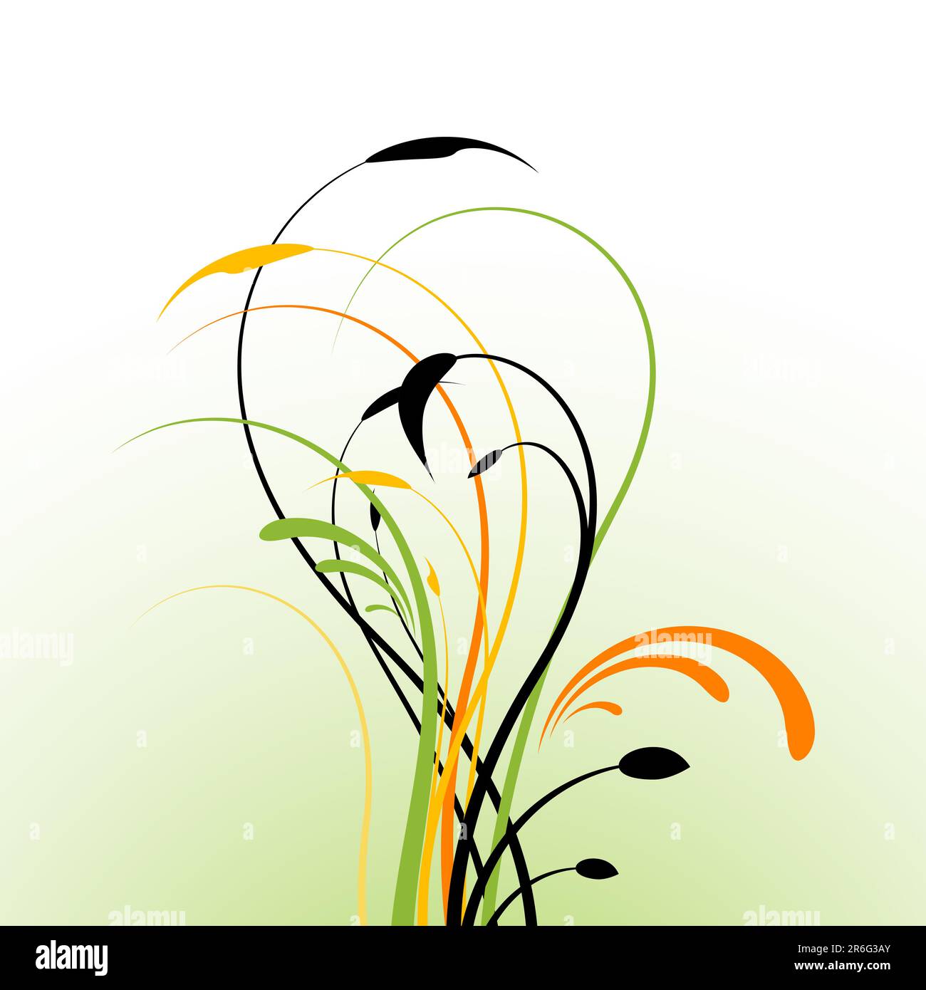 Abstract floral background, vector illustration Stock Vector Image ...
