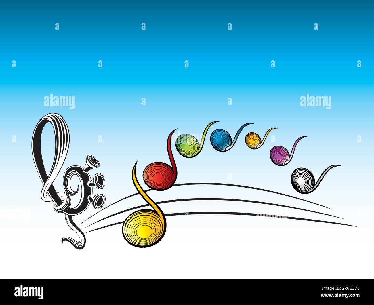 Music color symbols illustration Stock Vector Image & Art - Alamy