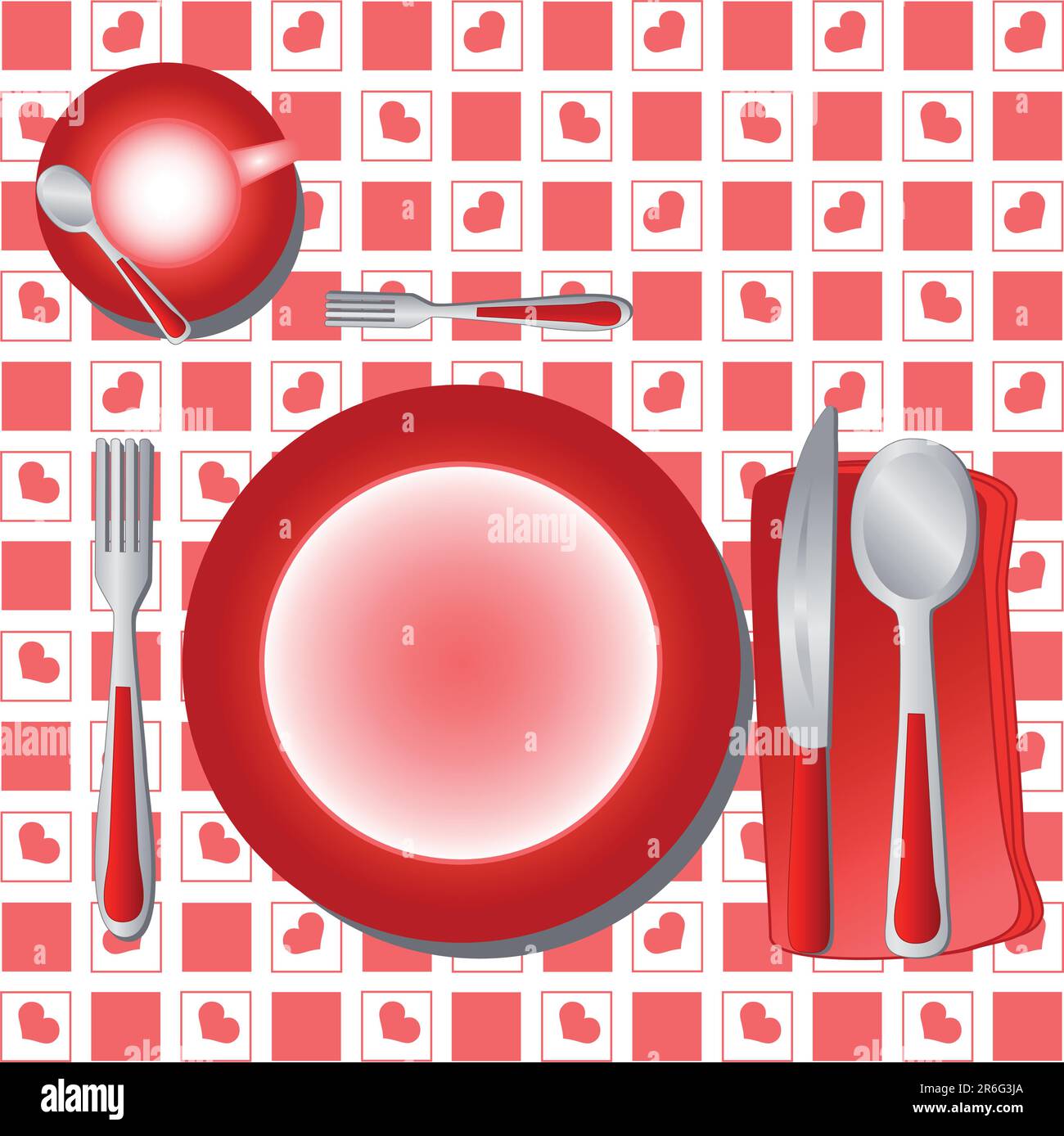 Tomato table Stock Vector Images - Alamy