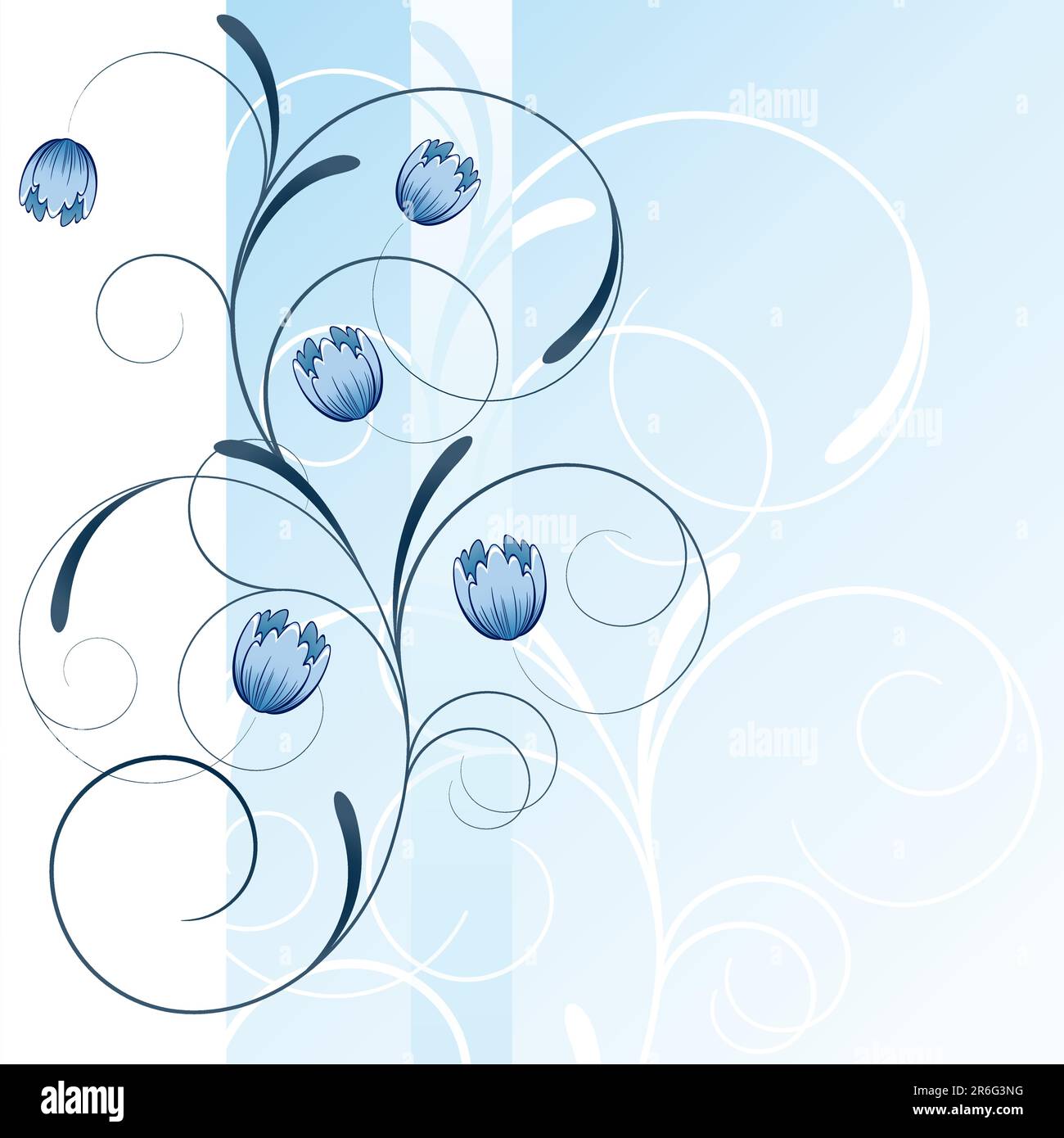 Spring blue Stock Vector Images - Alamy