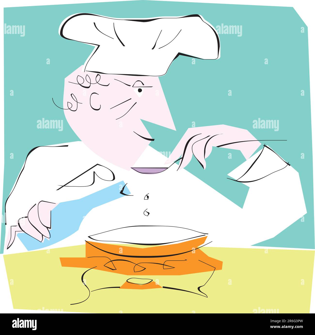 Scale tea Stock Vector Images - Alamy