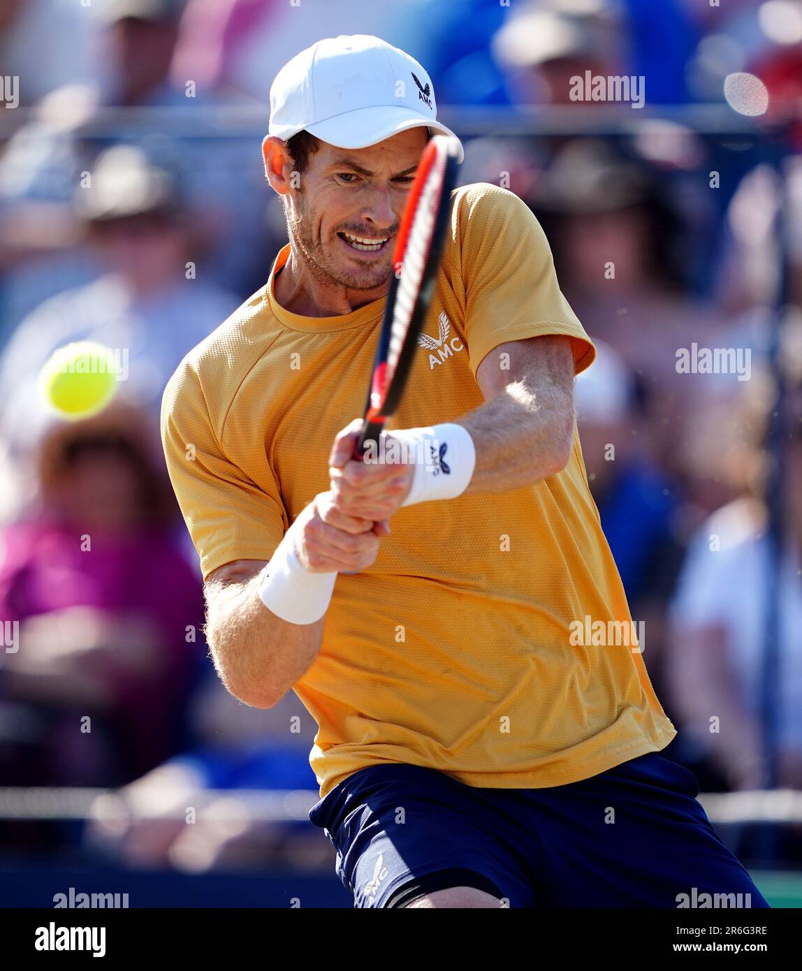 Andy Murray during his quarter final match against Jason Kubler (not ...