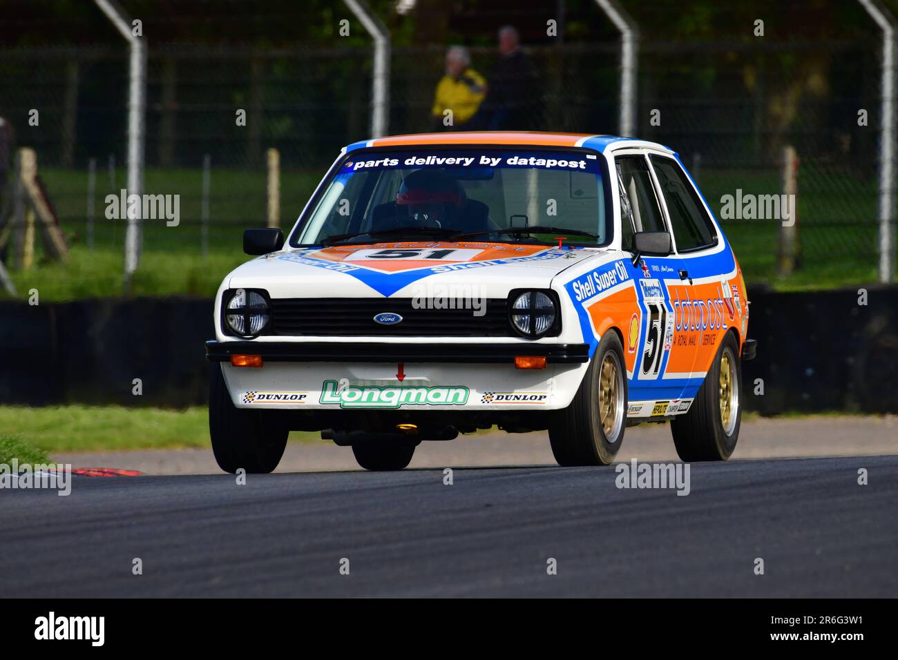 Simon Goodliff, Ford Fiesta, HRDC ‘Gerry Marshall’ Trophy Series, over 30 cars on the grid for a ...