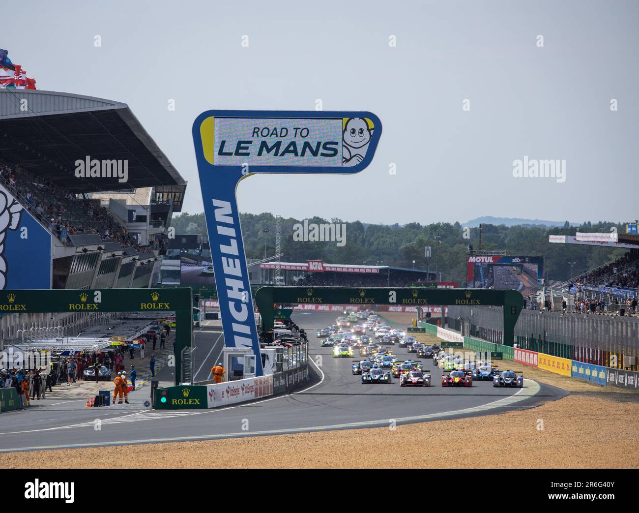Le Mans, France. 09th June, 2023. 87 CHILA Adrien (swi), OLTRAMARE ...