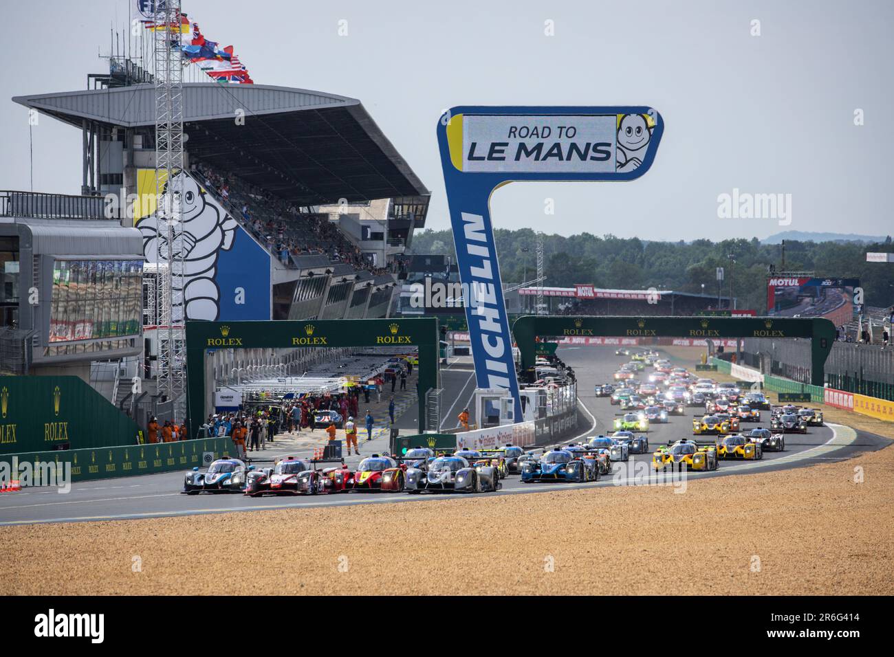 Le Mans, France. 09th June, 2023. 87 CHILA Adrien (swi), OLTRAMARE ...